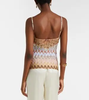 Missoni Metallic Knit Camisole