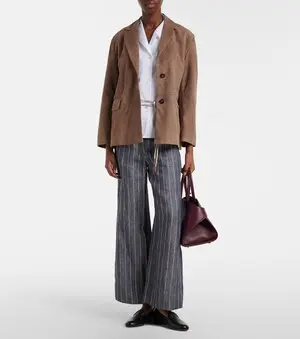 Max Mara Anfora Suede Jacket