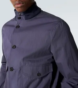 Dunhill Cotton-blend Twill Bomber Jacket