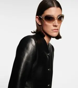 Khaite X Oliver Peoples Oversized Sunglasses