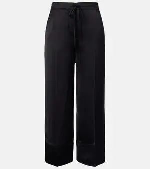 TOTEME Satin Wide-leg Pants