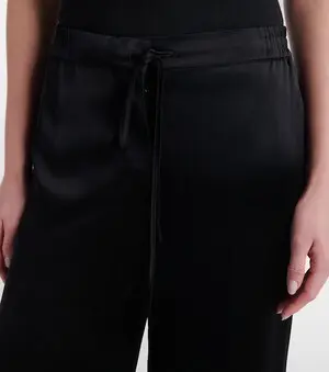 TOTEME Satin Wide-leg Pants