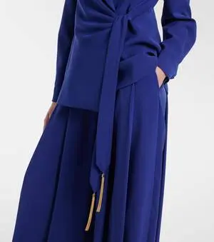 Max Mara Skipper Cady Wrap Blazer