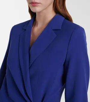 Max Mara Skipper Cady Wrap Blazer