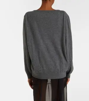 Prada Cashmere V-neck Cardigan