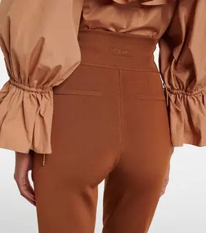 Chloé High-rise Stirrup Leggings