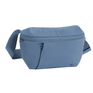 Joan & David Sport Nylon Passport Belt Bag - Denim