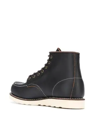 Red Wing Classic Moc Leather Boots - Black