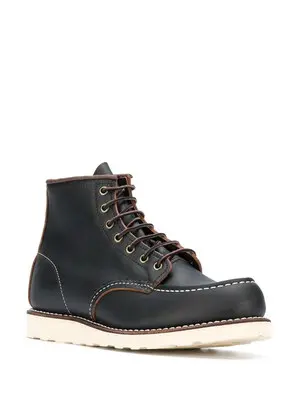 Red Wing Classic Moc Leather Boots - Black