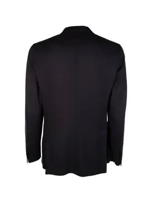 Boglioli Wool Double-breasted Jacket - Blue