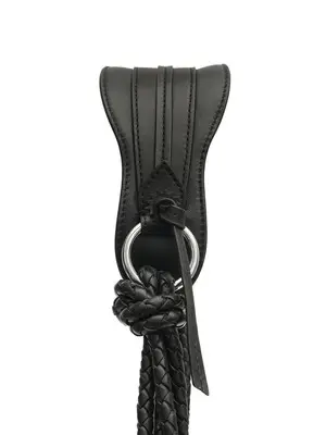 Isabel Marant Étoile Maia Medium Leather Shoulder Bag - Black