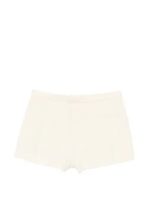 Khaite Lane Linen Shorts