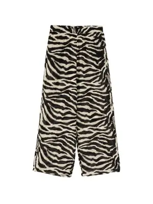 Ermanno Scervino Printed Cotton Trousers - Multi
