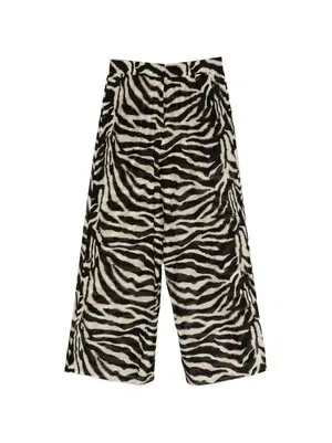 Ermanno Scervino Printed Cotton Trousers - Multi