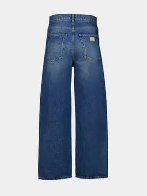 Dolce & Gabbana Wide-leg Denim Trousers