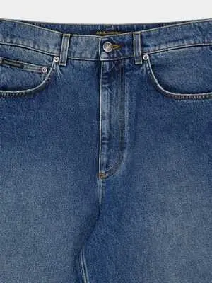 Dolce & Gabbana Wide-leg Denim Trousers