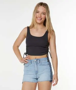 Roxy Surf Stoked Tank - Phantom Solid