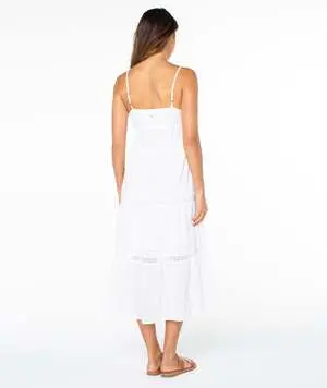 Roxy Azalea Dress - Cloud Dancer Solid