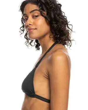 Roxy Beach Classics Mini Tiki Triangle Bikini Top - Anthracite