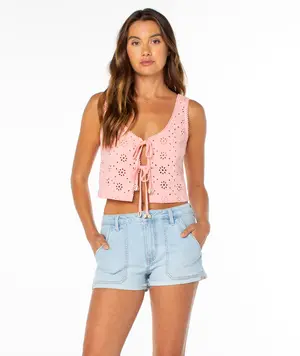 Roxy Tie Detailed Tops