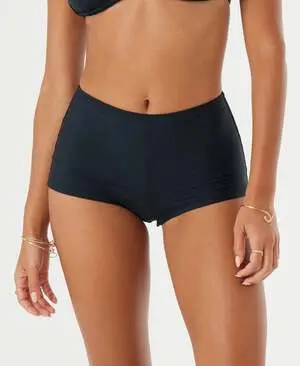 Roxy Sd Beach Classics Shortie Bikini Bottom - Anthracite