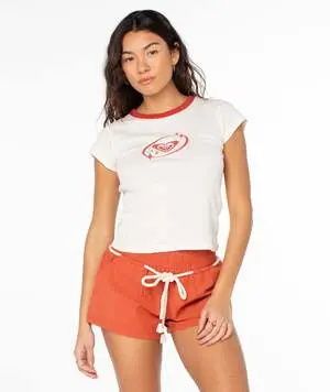 Roxy Saturn Classic 90s Baby Tee