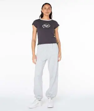 Roxy Saturn Classic 90s Baby Tee - Phantom
