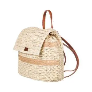 Roxy Straw Backpack - Natural