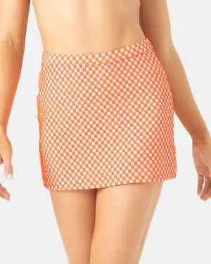 Roxy Mini Crochet Skirt