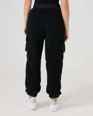 Roxy Rita Sherpa Jogger - Black