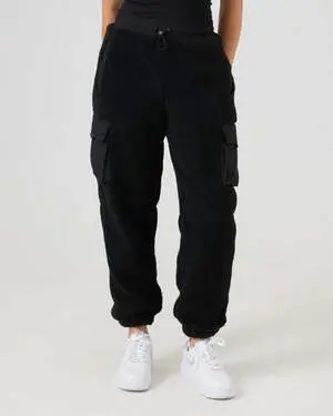 Roxy Rita Sherpa Jogger - Black