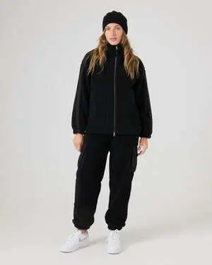 Roxy Rita Sherpa Jogger - Black