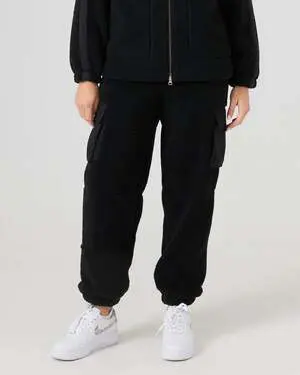 Roxy Rita Sherpa Jogger - Black
