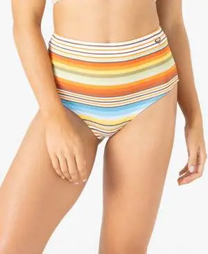 Roxy Shorty Cheeky Bikini Bottom - Multi