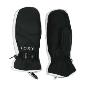 Roxy Jetty Solid Mittens - Black