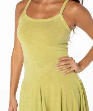 Roxy Mini Dress - Oasis Solid