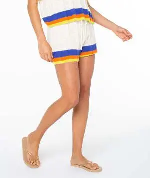 Roxy Striped Cabana Shorts - Dew /multicolor