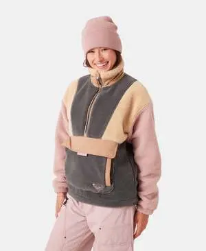 Roxy Half-zip Sherpa Anorak - Multi