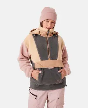 Roxy Half-zip Sherpa Anorak - Multi