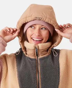 Roxy Half-zip Sherpa Anorak - Multi