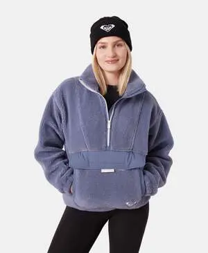 Roxy Half-Zip Sherpa Anorak Wind