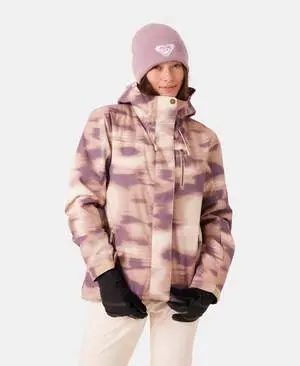 Roxy Jetty Jacket - Tan Combo