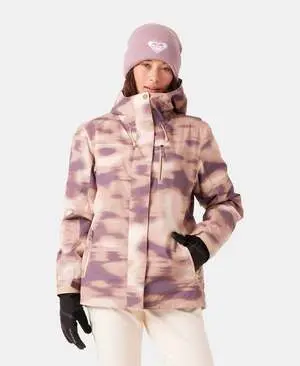 Roxy Jetty Jacket - Tan Combo