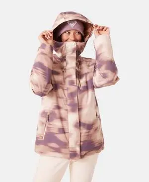 Roxy Jetty Jacket - Tan Combo