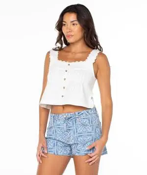 Roxy Hazy Hyacinth Top