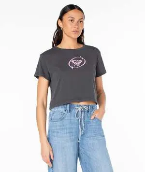 Roxy Saturn Classic Cropped Boxy Tee