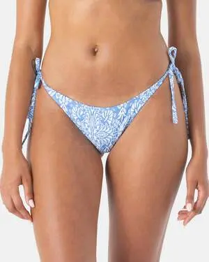 Roxy Tile Tranquility Tie Side Cheeky Bikini Bottom