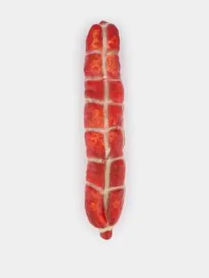 CERERIA INTRONA Salami Wax Candle - Red