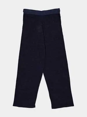 PIACENZA CASHMERE 1733 Silk And Linen Wide-leg Trousers