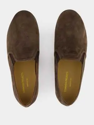 COMMON PROJECTS Mud Suede Slippers